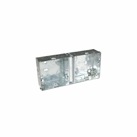 Buy 35mm Dual Partition Metal Back Box from £2.69