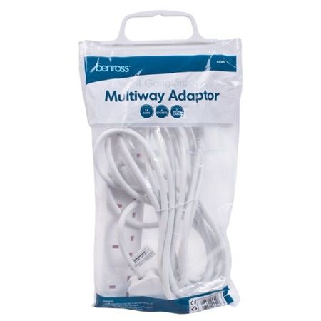Buy STATUS 4 Gang 5M Extension Lead from £8.99