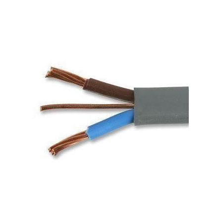 Buy 6mm T&E Per Mtr Cable Grey from £3.99