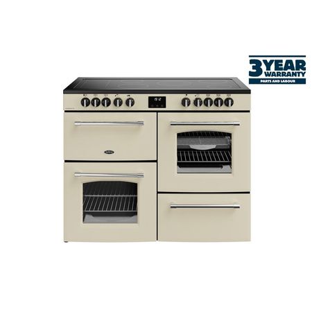 Buy BELLING 444411836 Farmhouse 110cm Electric Range Cooker - Cream ...