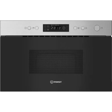 Buy INDESIT IMK12XUK Built-In Microwave Oven Stainless Steel from £259.99