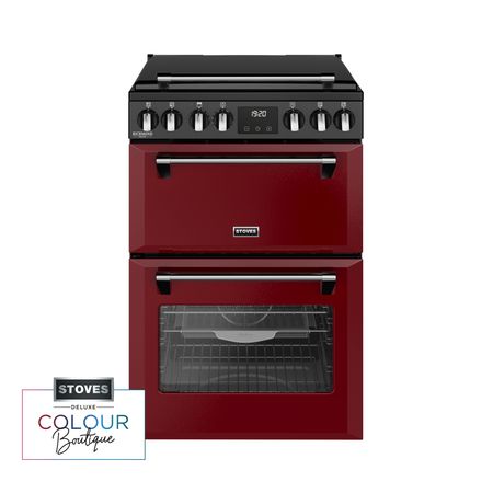 Buy STOVES 444412002 Richmond Deluxe 60cm Induction Cooker - Garnet Red ...
