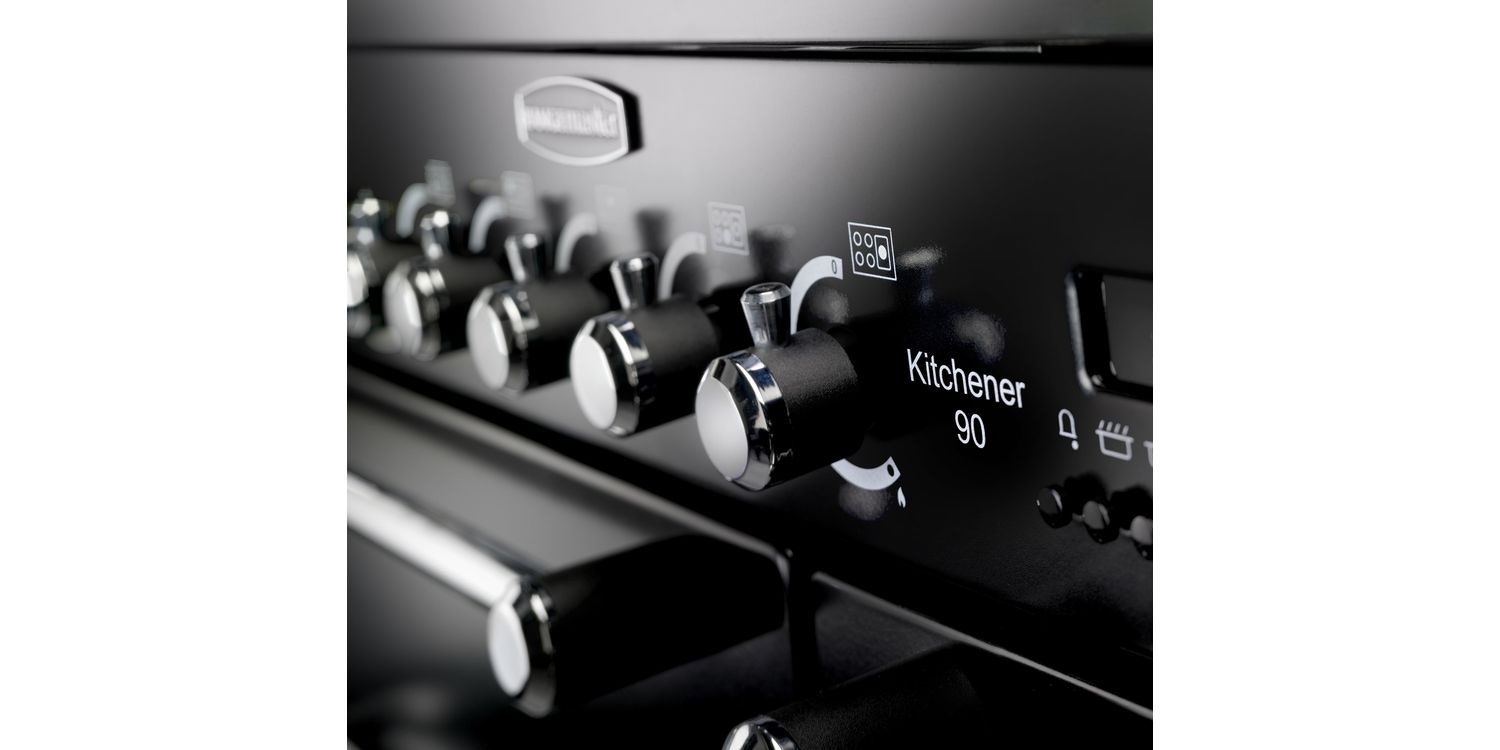 Buy RANGEMASTER KCH110DFFBL/C Kitchener 110 Dual Fuel - Black with ...