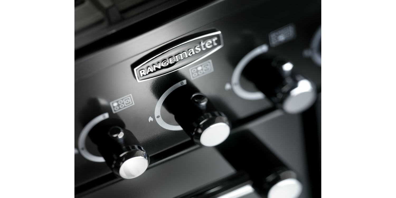 Buy RANGEMASTER KCH110DFFBL/C Kitchener 110 Dual Fuel - Black with ...