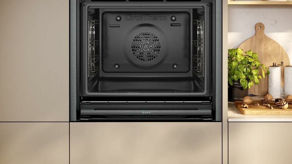 Buy Neff B54CR71G0B 60cm Slide and Hide Built In Electric Single Oven ...