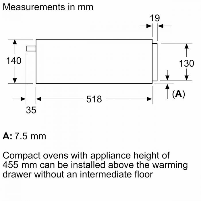 Buy NEFF N24HA11N1B N70 14cm Built In Warming Drawer Stainless Steel ...