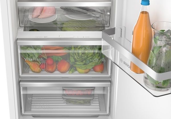 Buy BOSCH KIR81ADD0G Series 6 Built In Tall Larder Fridge Flat Hinge