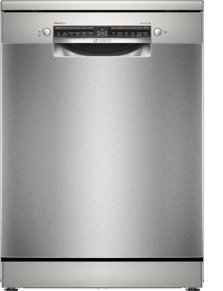 Buy BOSCH SMS4EMI06G Series 4 Freestanding 60cm Dishwasher - Inox from ...