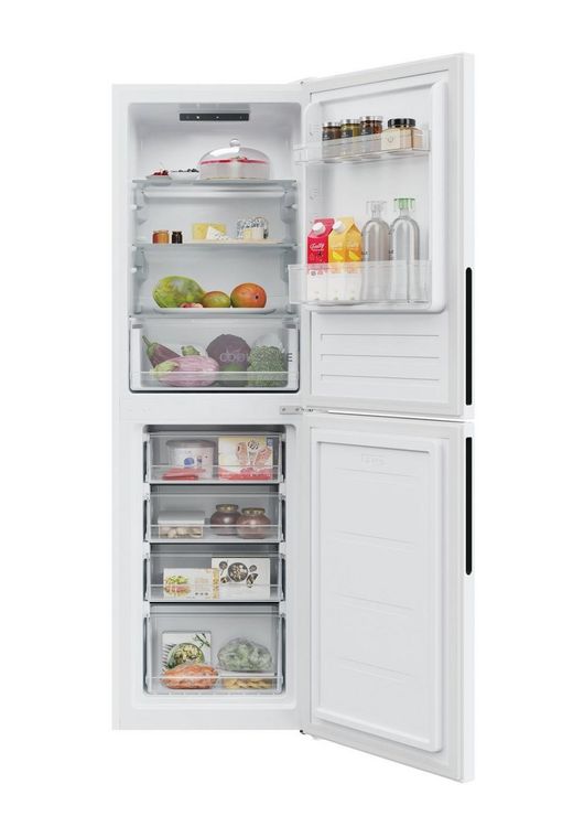 Buy HOOVER HVT3CLECKIHW 54.5cm Low Frost Fridge Freezer - White from £ ...