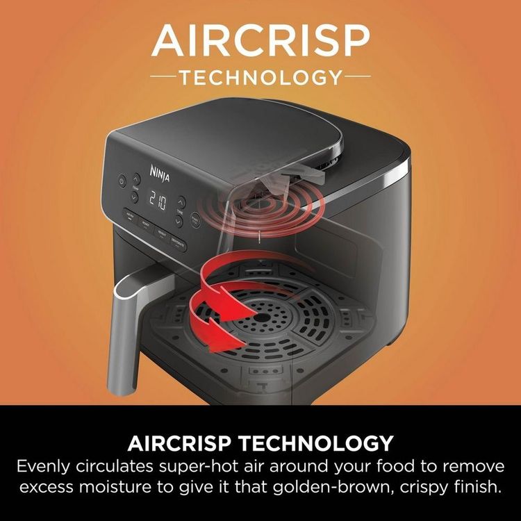 Buy NINJA AF140UK 4.7L Air Fryer PRO - Black from £79.99