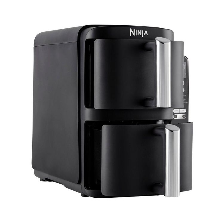 Buy NINJA SL300UK Double Stack 2 Drawer 7.6L Air Fryer Black from £229.99