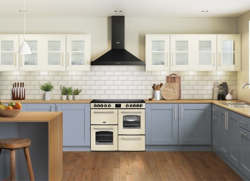 Buy BELLING 444411827 Farmhouse 100cm Electric Range Cooker - Cream ...