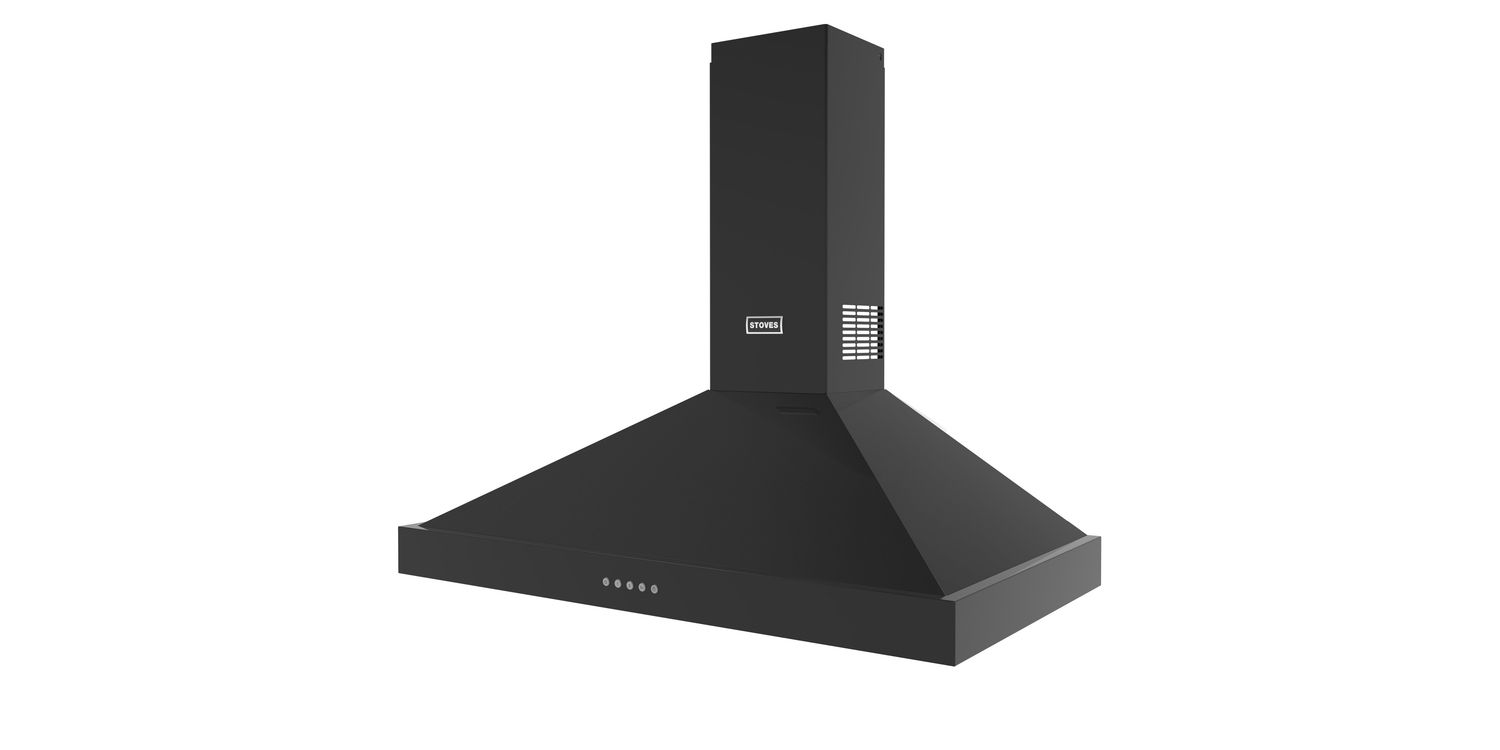 Buy STOVES 444411650 Sterling 90PYR Pyramid Chimney Hood - Black from £ ...