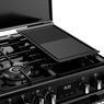 Buy STOVES 444411844 Richmond Deluxe 60cm Dual Fuel Cooker Black Lidded ...