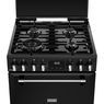 Buy STOVES 444411844 Richmond Deluxe 60cm Dual Fuel Cooker Black Lidded ...
