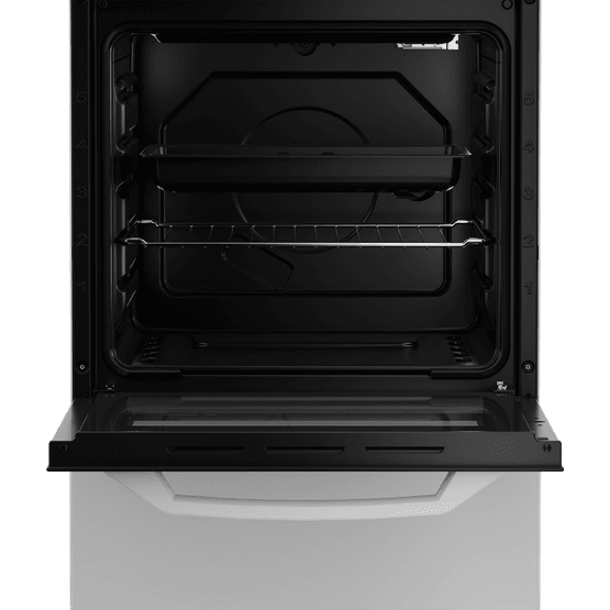 Buy Zenith 50cm Single Oven Gas Cooker with Gas Hob - White ZE501W from ...