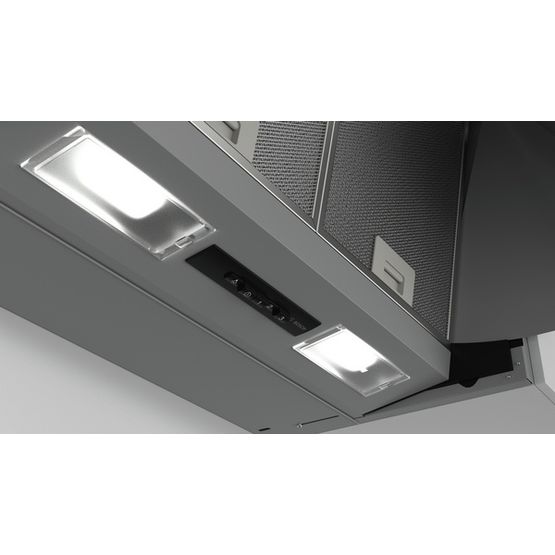 Buy BOSCH DEM63AC00B Series 2 60cm Integrated Cooker Hood - Silver from ...