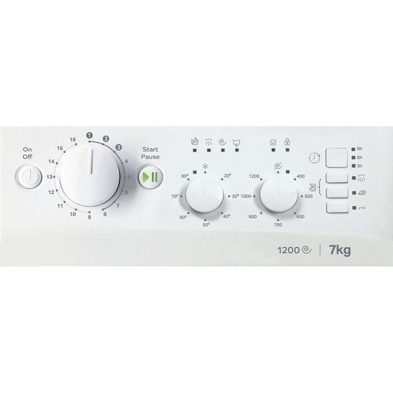Buy INDESIT MTWC71252WUK MyTime Washing Machine White 7kg 1200rpm from ...