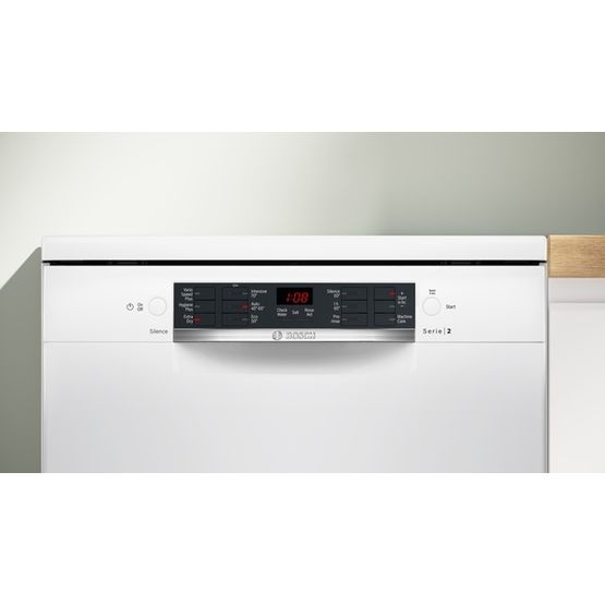 Buy BOSCH SMS26AW08G Series 2 Freestanding 60cm Dishwasher - White from ...