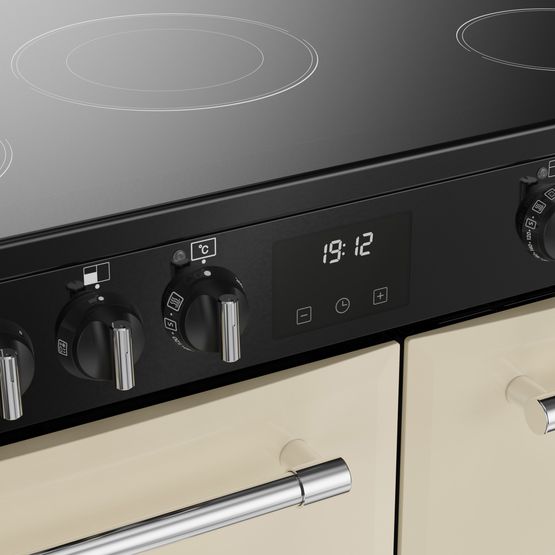 Buy BELLING 444411818 Farmhouse 90cm Electric Range Cooker - Cream from ...