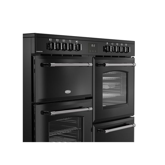Buy BELLING 444411835 Farmhouse 110cm Electric Range Cooker - Black ...