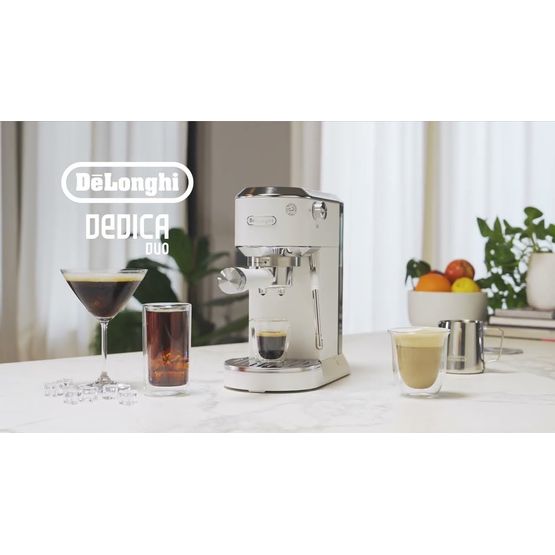 Buy DELONGHI DL0890 Dedica Duo Manual Espresso Machine - White from £229.99