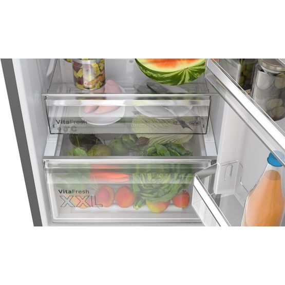 Buy BOSCH KGN39OCAFG Series 4 NoFrost 60cm Fridge Freezer - Cast Iron ...