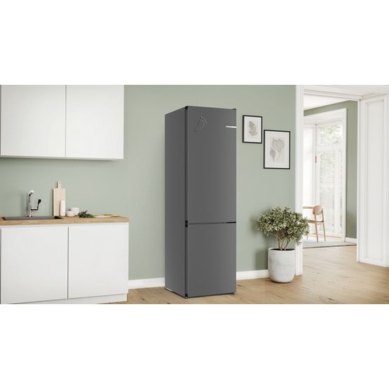 Buy BOSCH KGN39OCAFG Series 4 NoFrost 60cm Fridge Freezer - Cast Iron ...